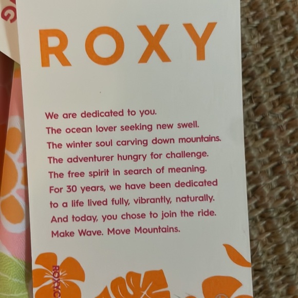 Roxy | Swim | Nwt Roxy Last In Paradise One Piece Sizes 3 2 14 ...